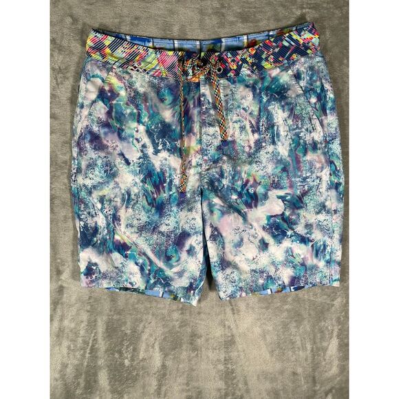 Robert Graham | Shorts | Robert Graham Cosmic Nebula Pattern Lined Swim ...